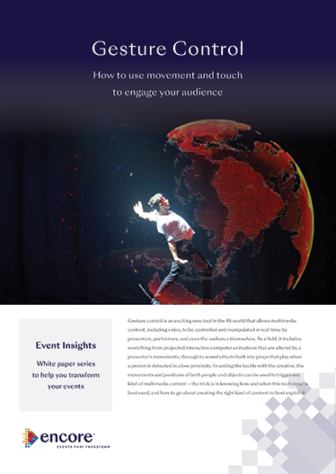 Your Guide To Gesture Control Technology - Event Insights by Encore